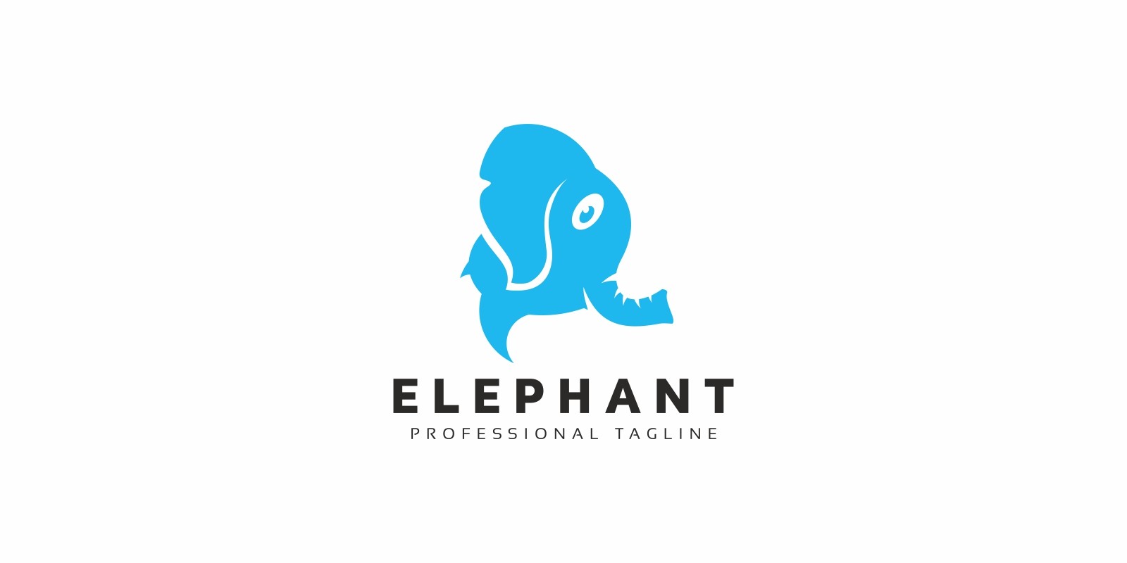 Elephant Logo by IRussu | Codester