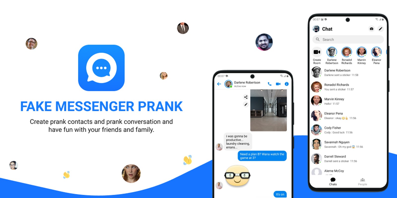 Fake Messenger Prank Android App Source Code By Lubuteam Codester