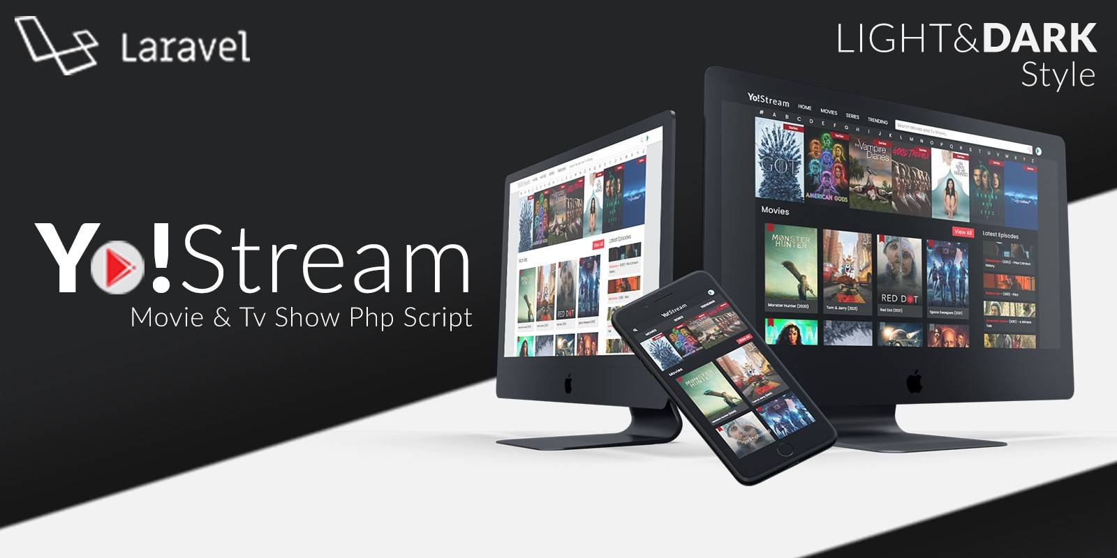 Yo Stream - Movie Tv Show PHP Script by GeekyCoder | Codester