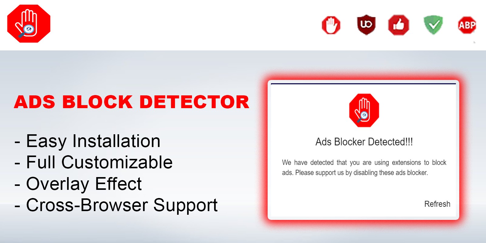 Ads Block Detector WordPress Plugin by Suresh23 | Codester