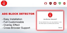 Ads Block Detector WordPress Plugin by Suresh23 | Codester