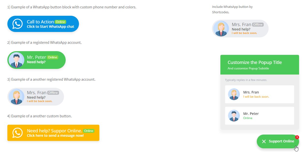 Awesome WhatsApp Chat Button – WordPress Plugin by Pedrodias | Codester Awesome WhatsApp Chat Button – WordPress Plugin by Pedrodias | Codester
