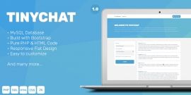 TinyChat - Simple Chat PHP Script by Endober | Codester
