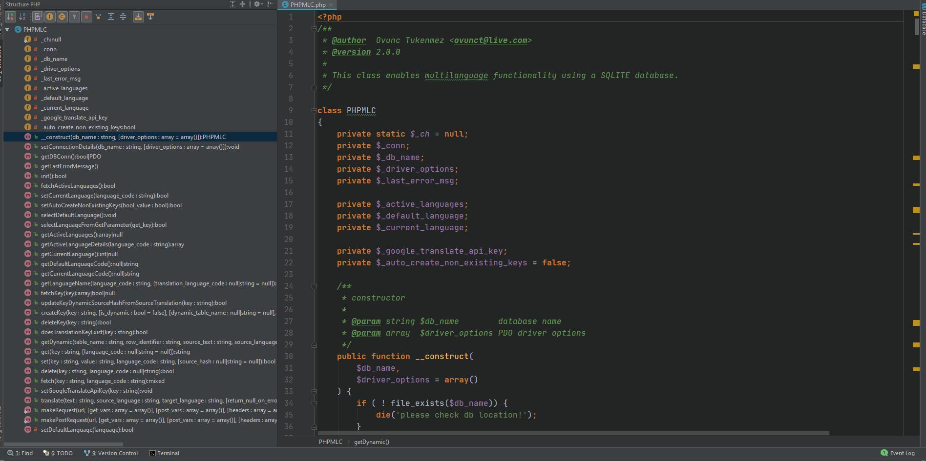 Php Multilanguage Class Phpmlc By Jetblack Codester