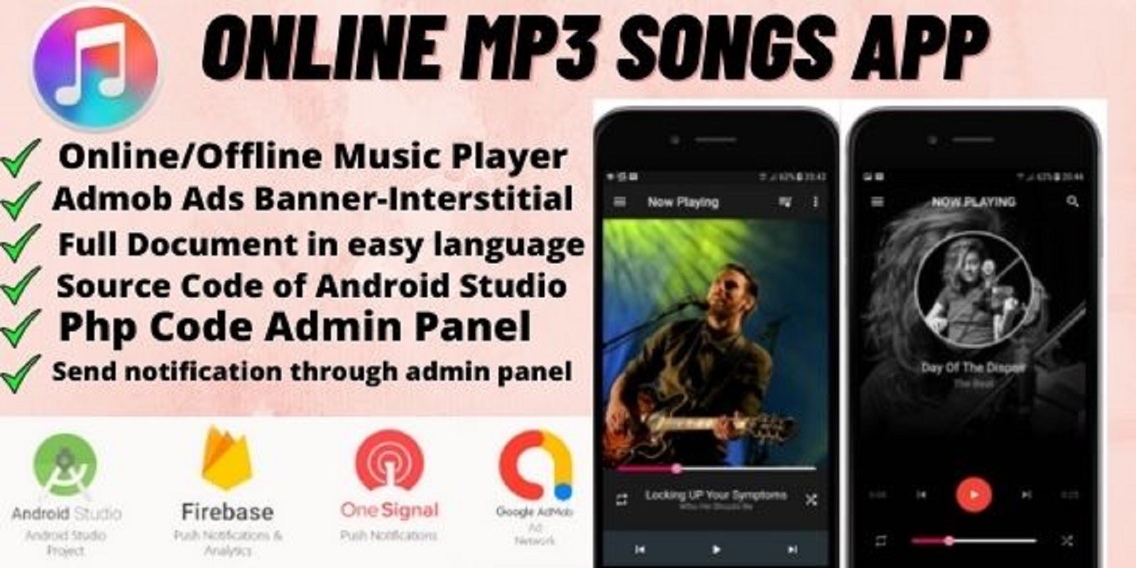 Android Music Player Source Code by Codeagensi | Codester