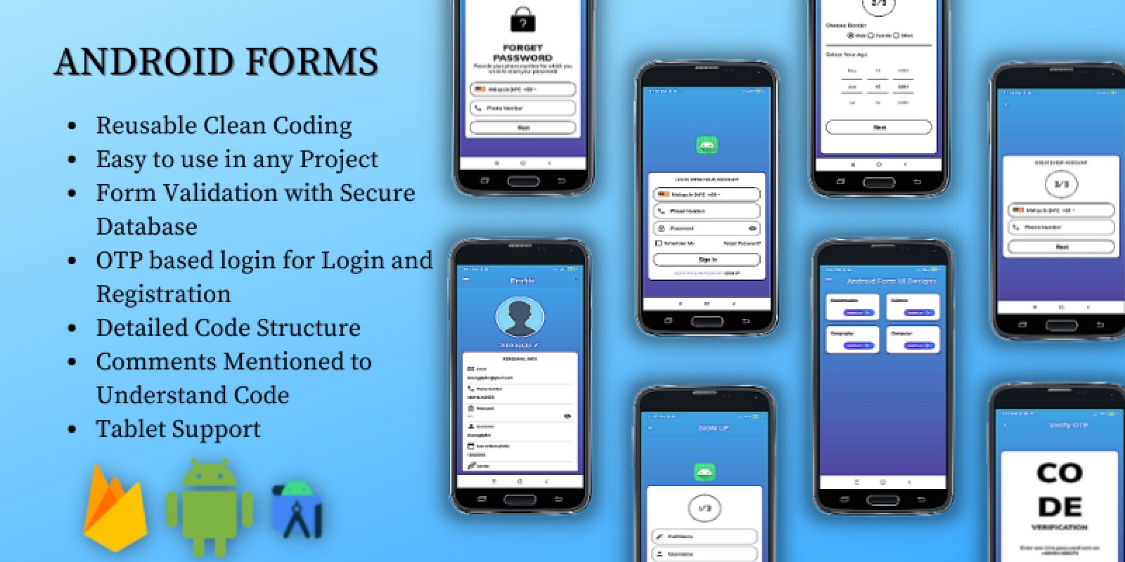 Android Login Register Pages Ui With Firebase By Sinanggipdev Codester