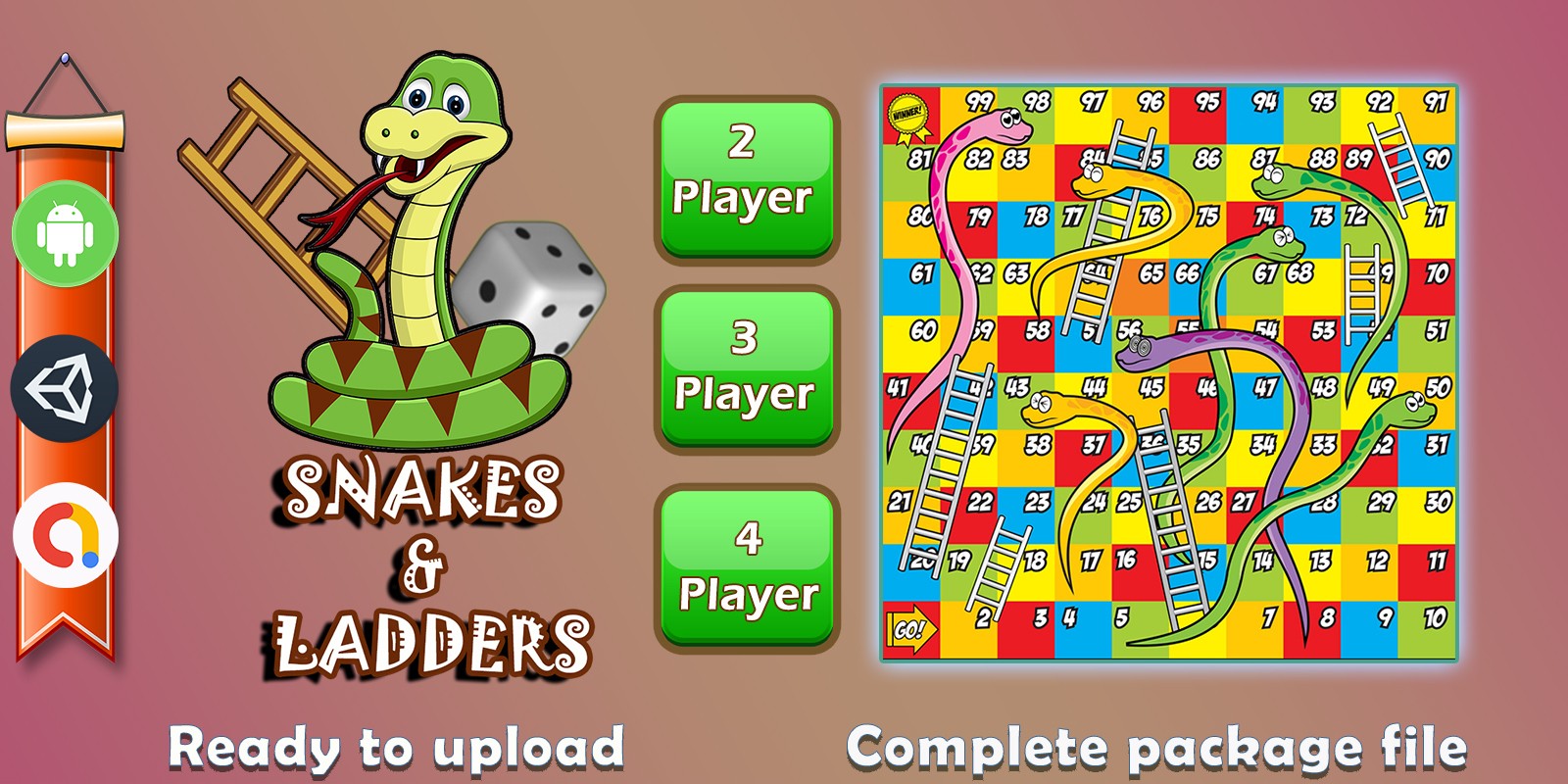 Snake and Ladder Template - Unity Complete Project by Gamezone2021 ...
