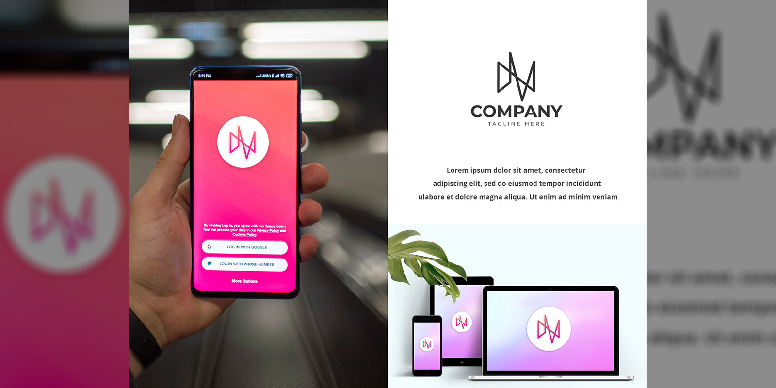 Media App Letter M Logo by Modernikdesign | Codester