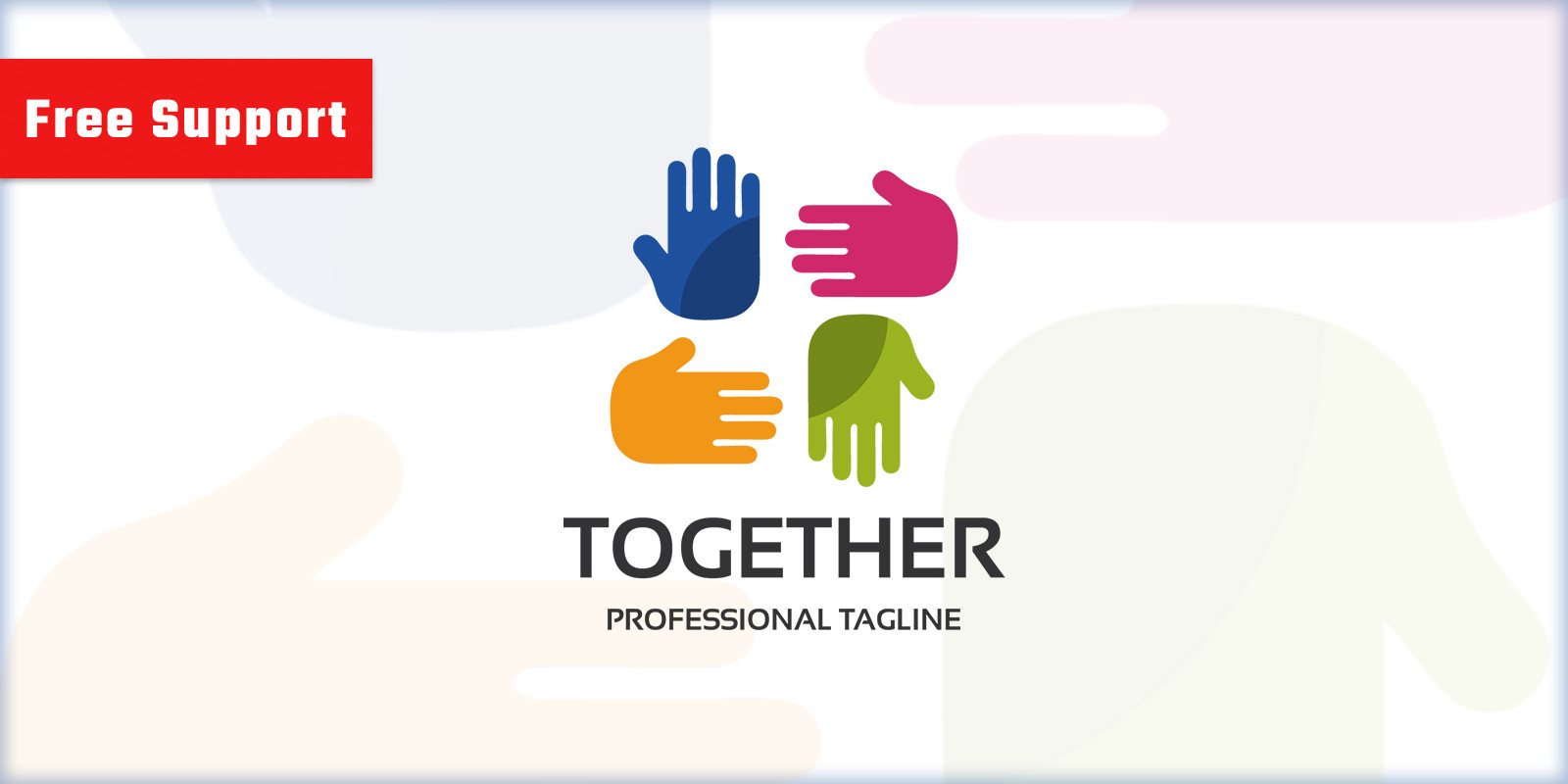 Together Logo by Modernikdesign | Codester