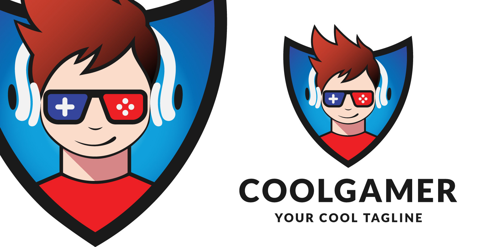 Cool Gamer Video Gaming Logo Design by LOGOX | Codester