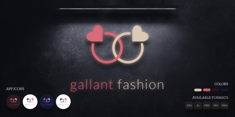 Gallant Fashion Logo by Cdesigns | Codester