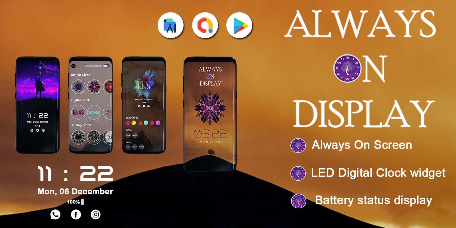 Always On Display Android Source Code By Elveeinfotech Codester