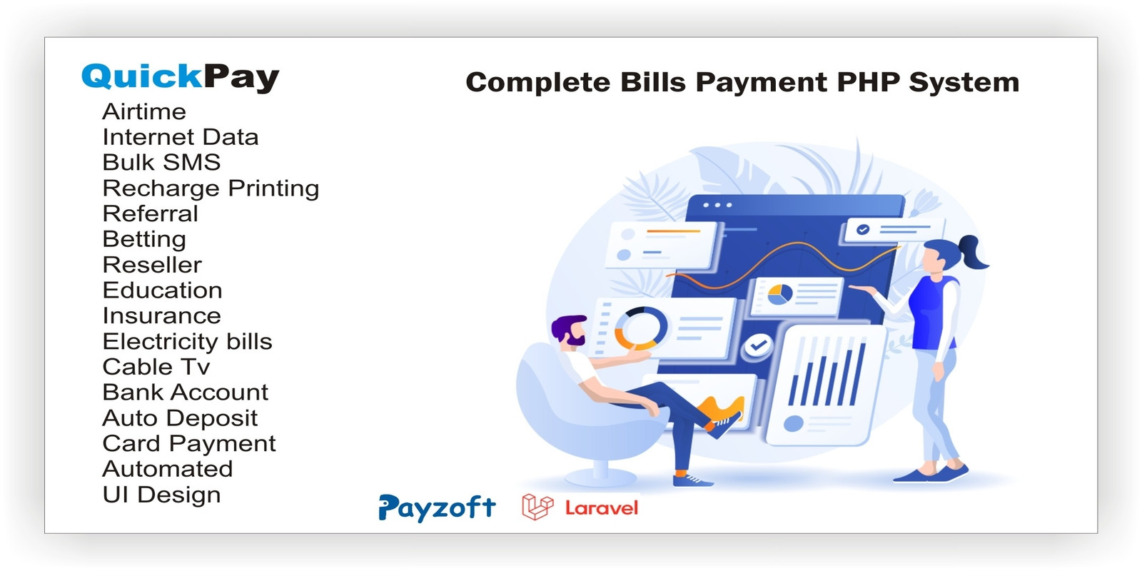 Quickpay - Complete Bills Payment PHP Script | Codester