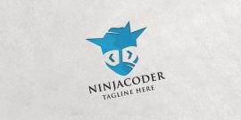 Ninja Coder Logo by Modernikdesign | Codester