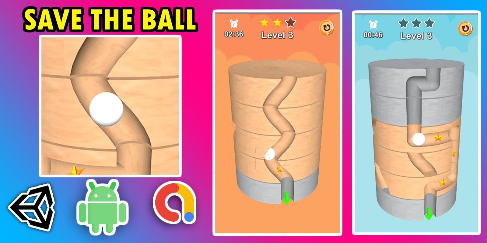 Save The Ball 3d Game Unity Source Code By Nextlevelgames Codester