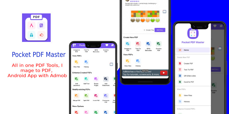 Pocket PDF Master - Android App by ChillCoder | Codester