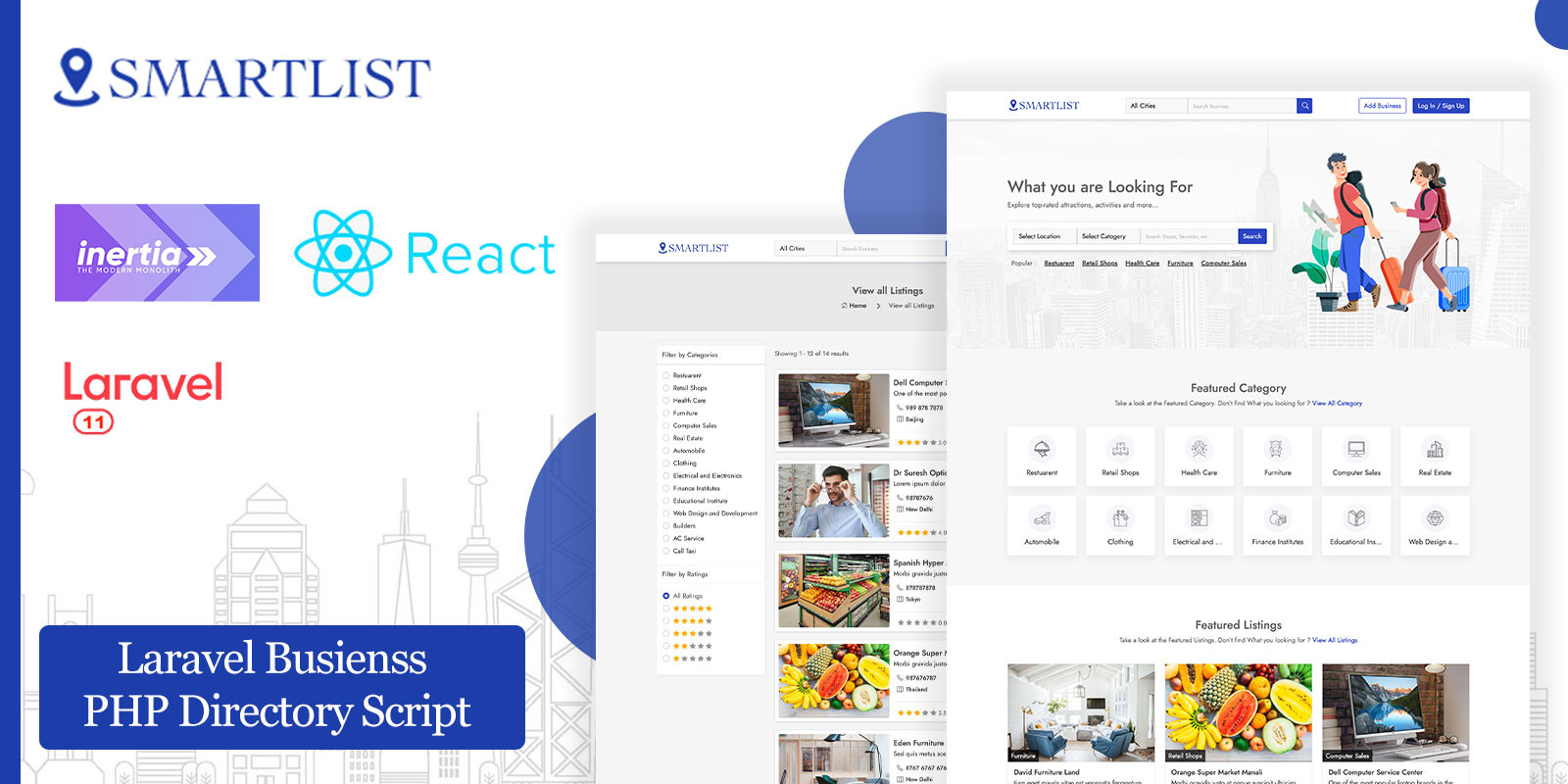 Smart Directory - Laravel Business Directory PHP by Smarteye | Codester