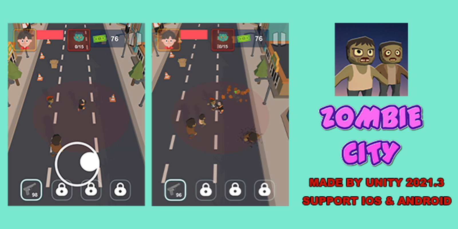 Zombie City - Unity Project by Foxgames | Codester