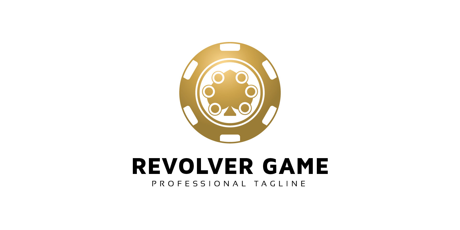 Revolver Game Logo by IRussu | Codester