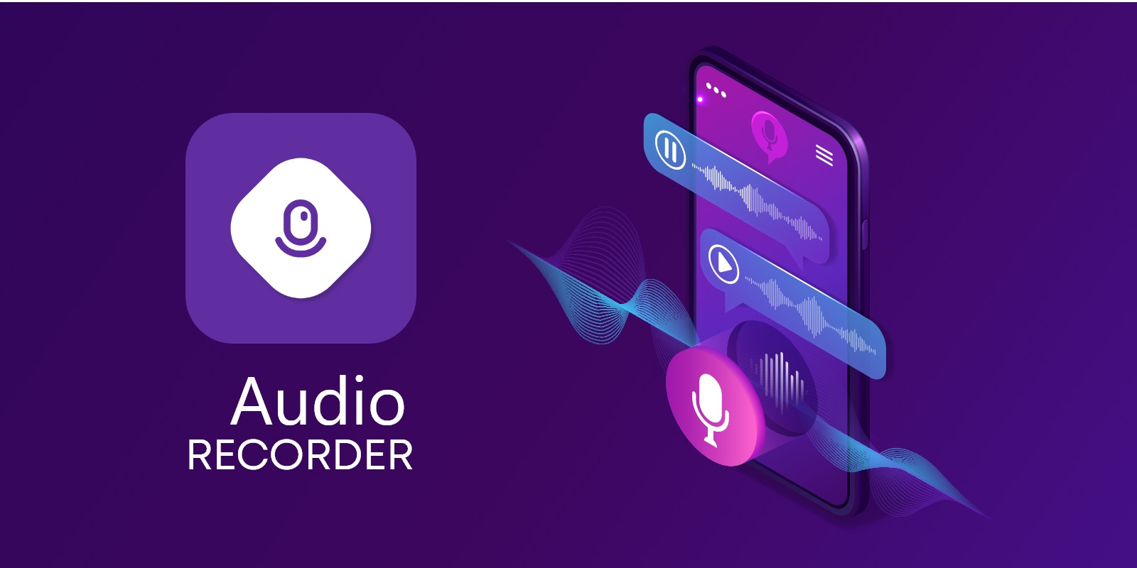Audio Recorder - Android App Source Code by LionbyteInfotech | Codester