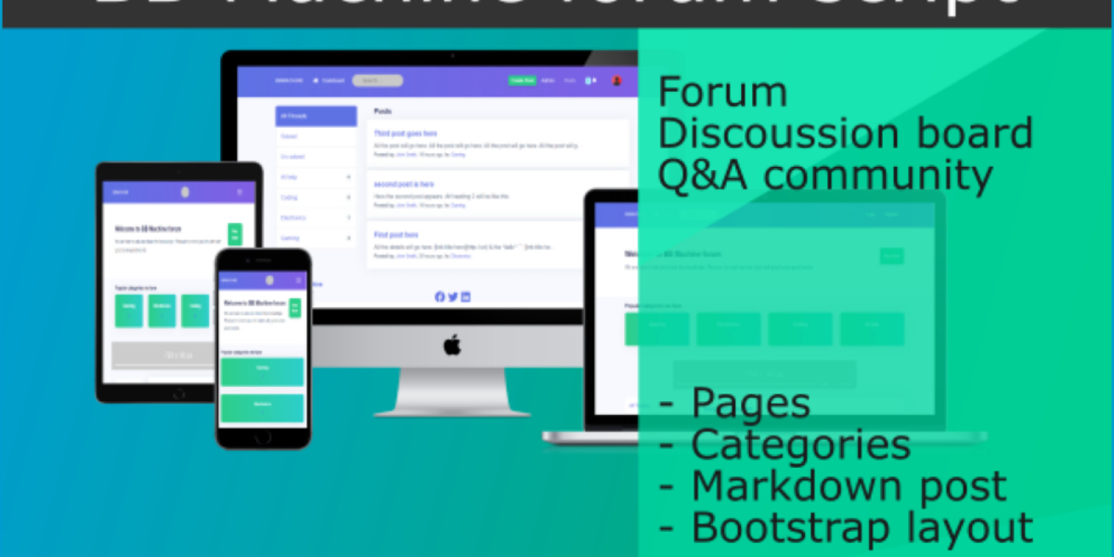 BB Machine - Forum Platform Script by Webfuelcode | Codester