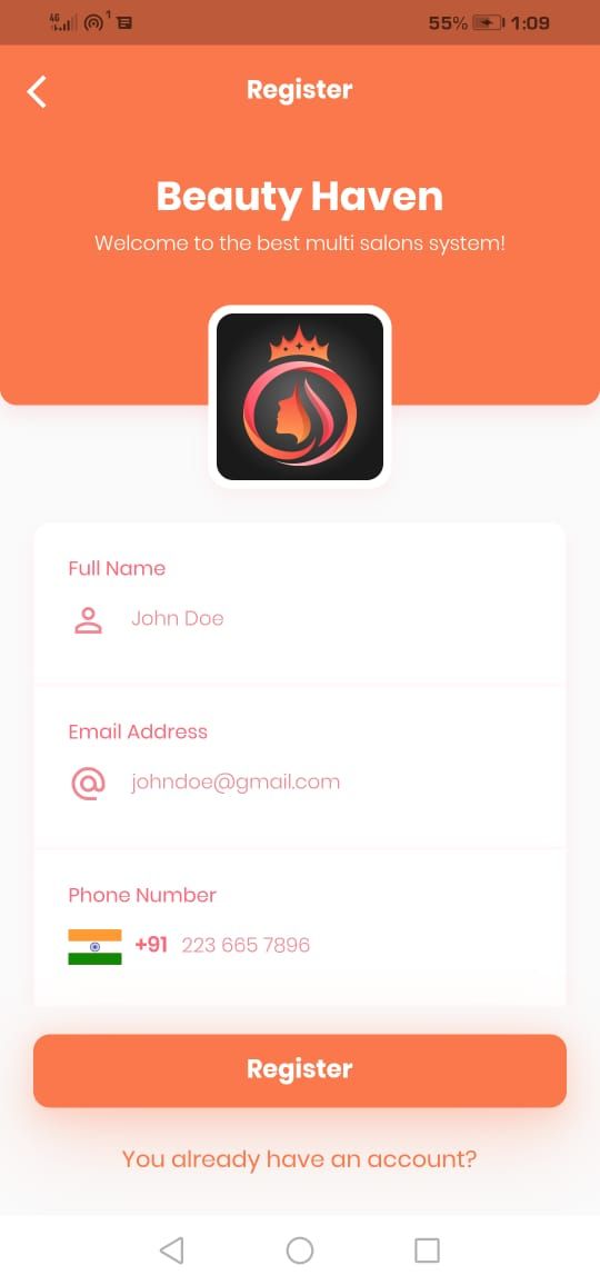 Beauty Haven - Appointment Booking Flutter App | Codester