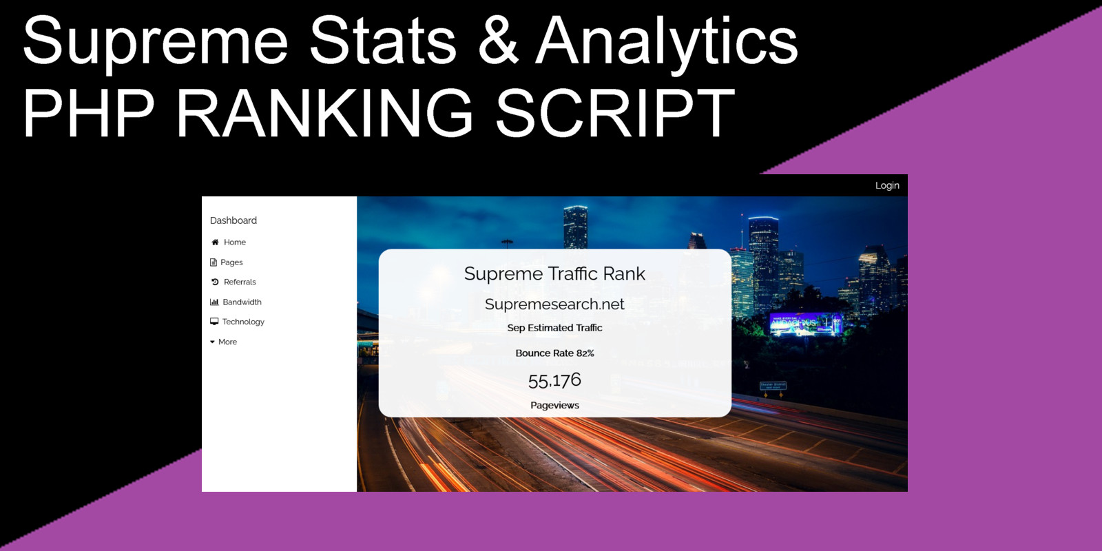 Supreme Stats And Analytics PHP by Solomonr | Codester