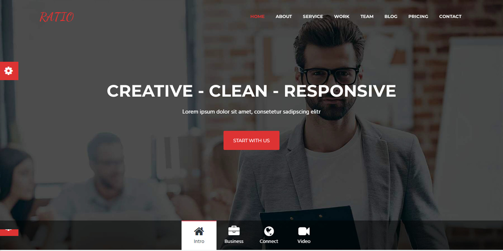 Ratio - Digital Agency Website Template by Themeplaza | Codester