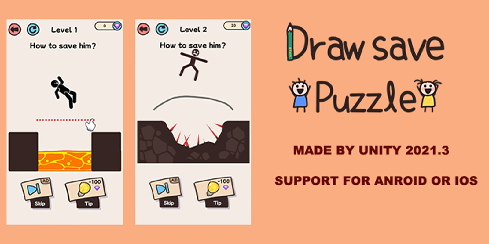 Draw Save Puzzle - Unity Source Code by Foxgames | Codester