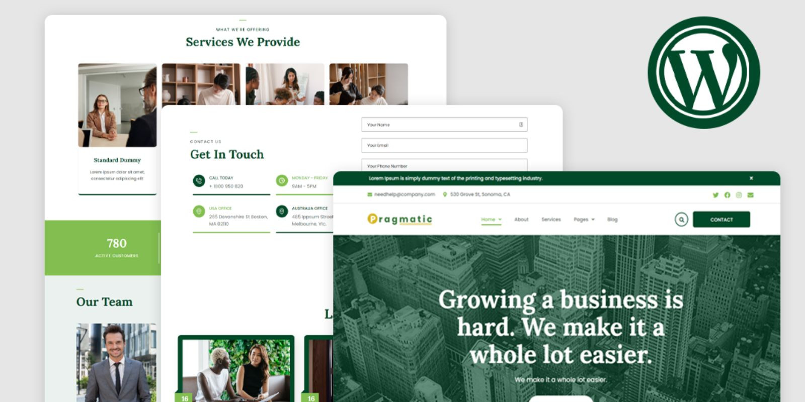 Pragmatic Multipurpose WordPress Theme | Codester