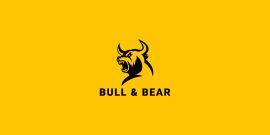 Bull And Bear Logo Template by Farahnaveed | Codester