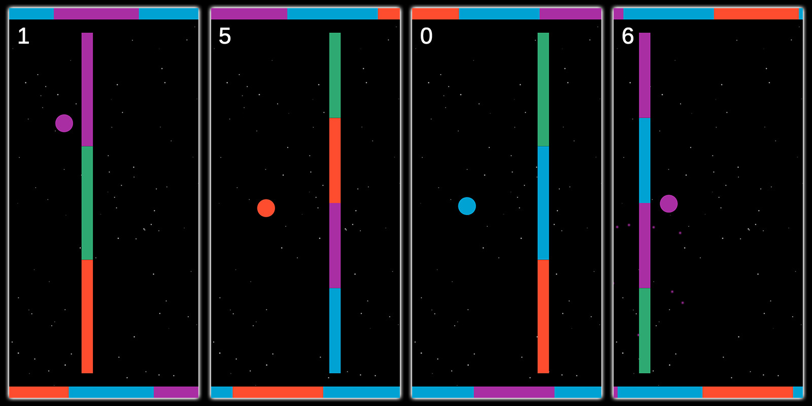 Flappy Color Jump Unity Game Source Code By Neonspacefighter Codester