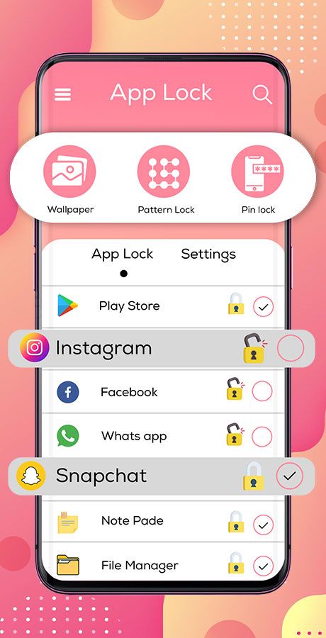 App Lock Android App Source Code By Elveeinfotech Codester 0681