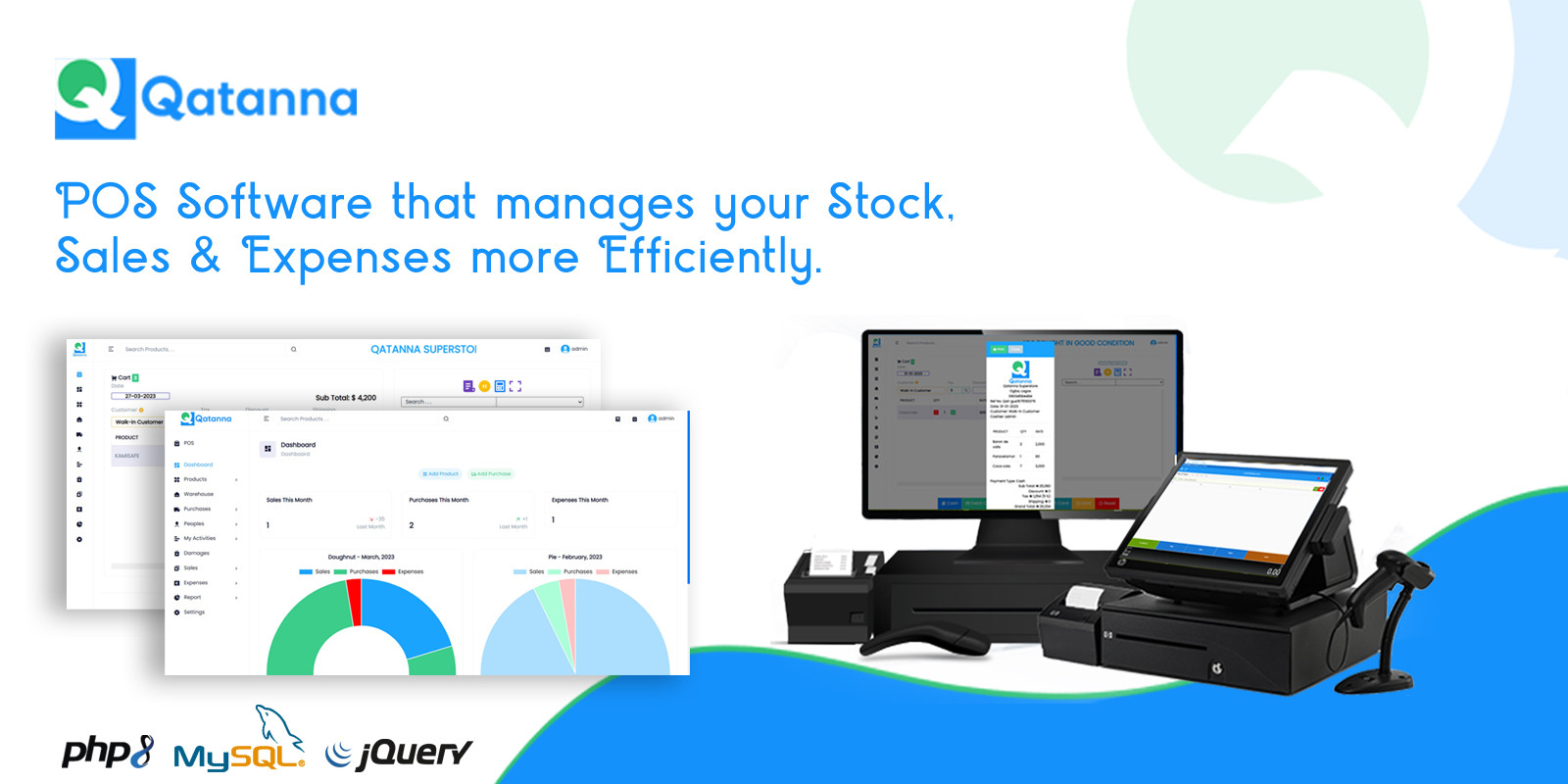Qatanna POS Software by Codejiigon | Codester