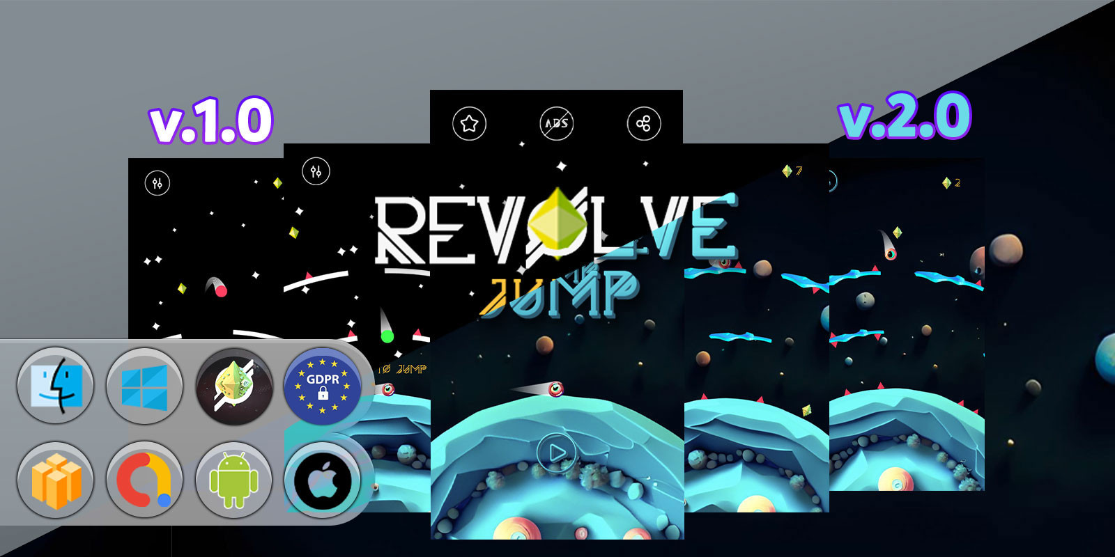 Revolve Jump - Buildbox Template by Hobiron | Codester