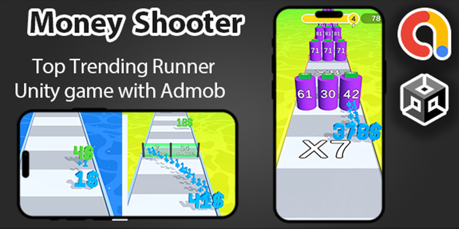 Money Shooter - Unity Game - Admob by Ragendom | Codester