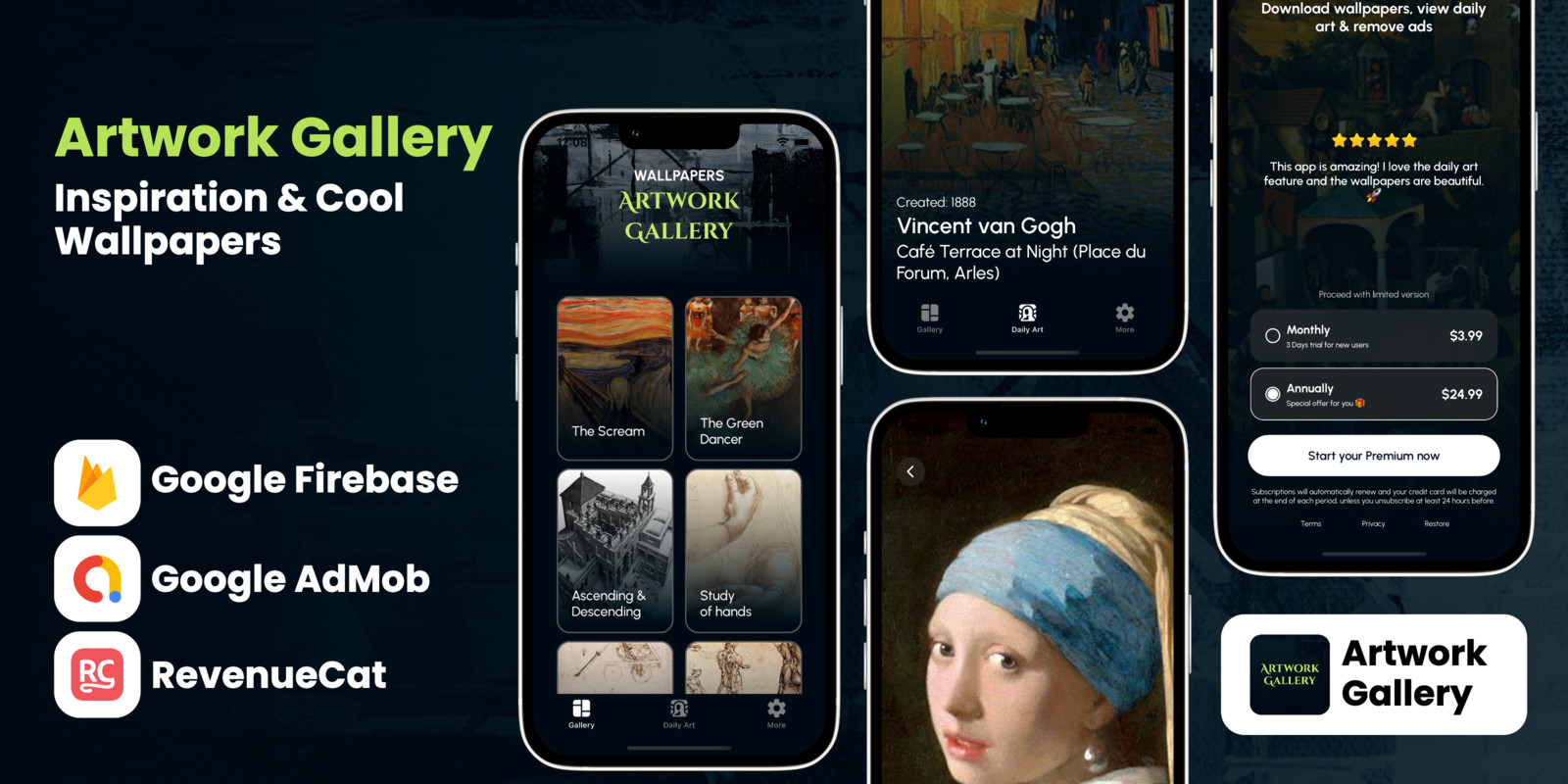 Artwork Gallery - iOS App Source Code by Yuradolotov | Codester
