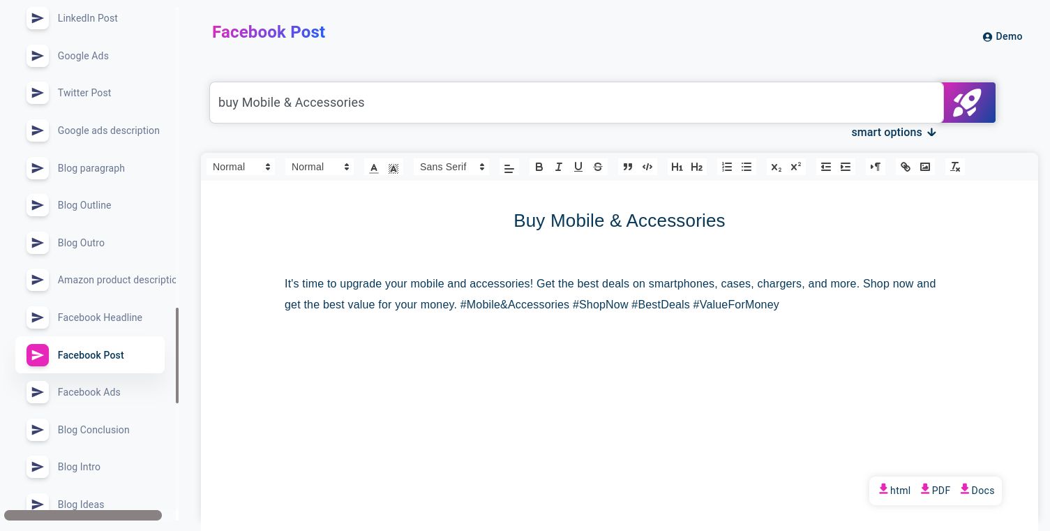 SmartAi With NodeJS Backend by Banakarharish | Codester