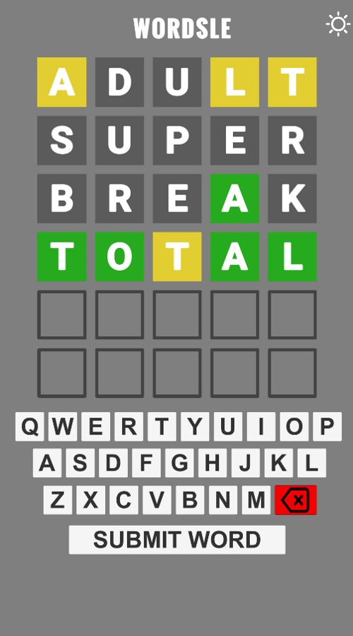 Wordsle - Unity - Admob by UnityDeveloperGame | Codester
