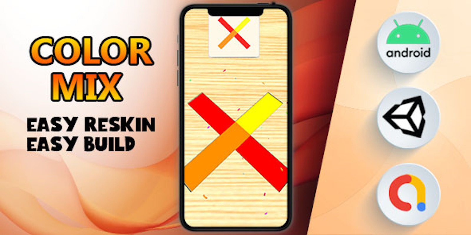 Color Mix - Unity - Admob by UnityDeveloperGame | Codester