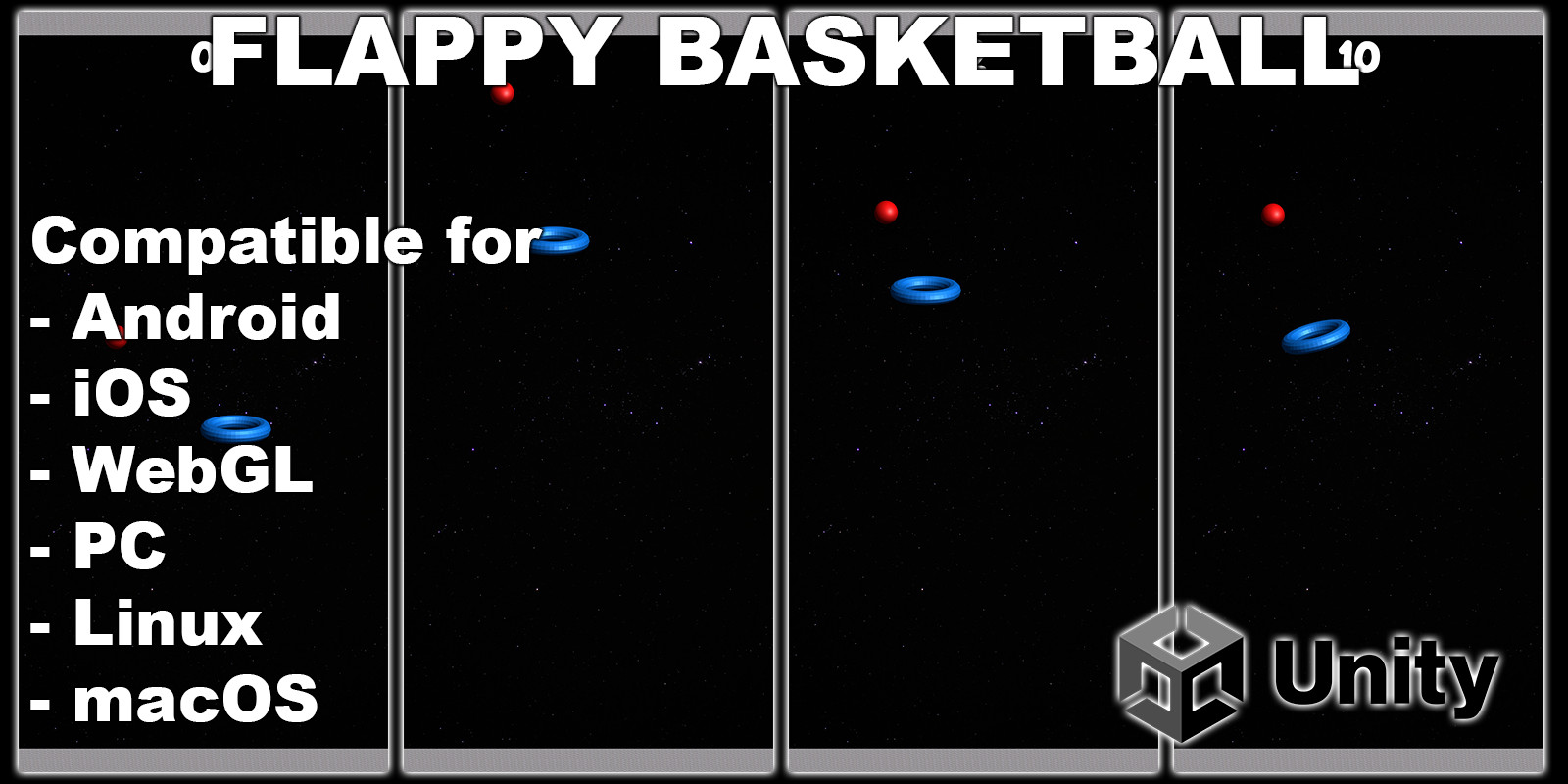 Flappy Basketball Unity Game Source Code By Neonspacefighter Codester
