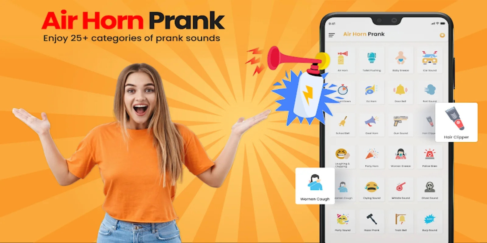 Funny Prank Sounds - Android App Source Code | Codester