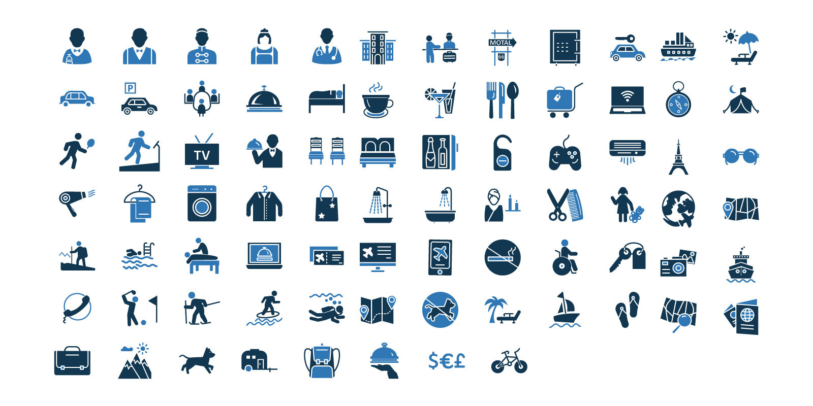 Travel And Tour Glyph Vector Icons by Pixlestudio | Codester