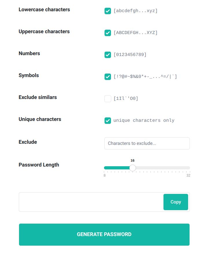 Secure Password Generator Plugin for WordPress by LittleJohn | Codester