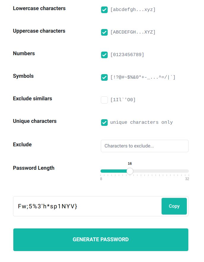 Secure Password Generator Plugin for WordPress by LittleJohn | Codester