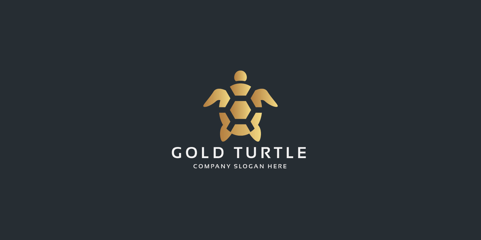 Gold Turtle Pro Logo Template by Modernikdesign | Codester