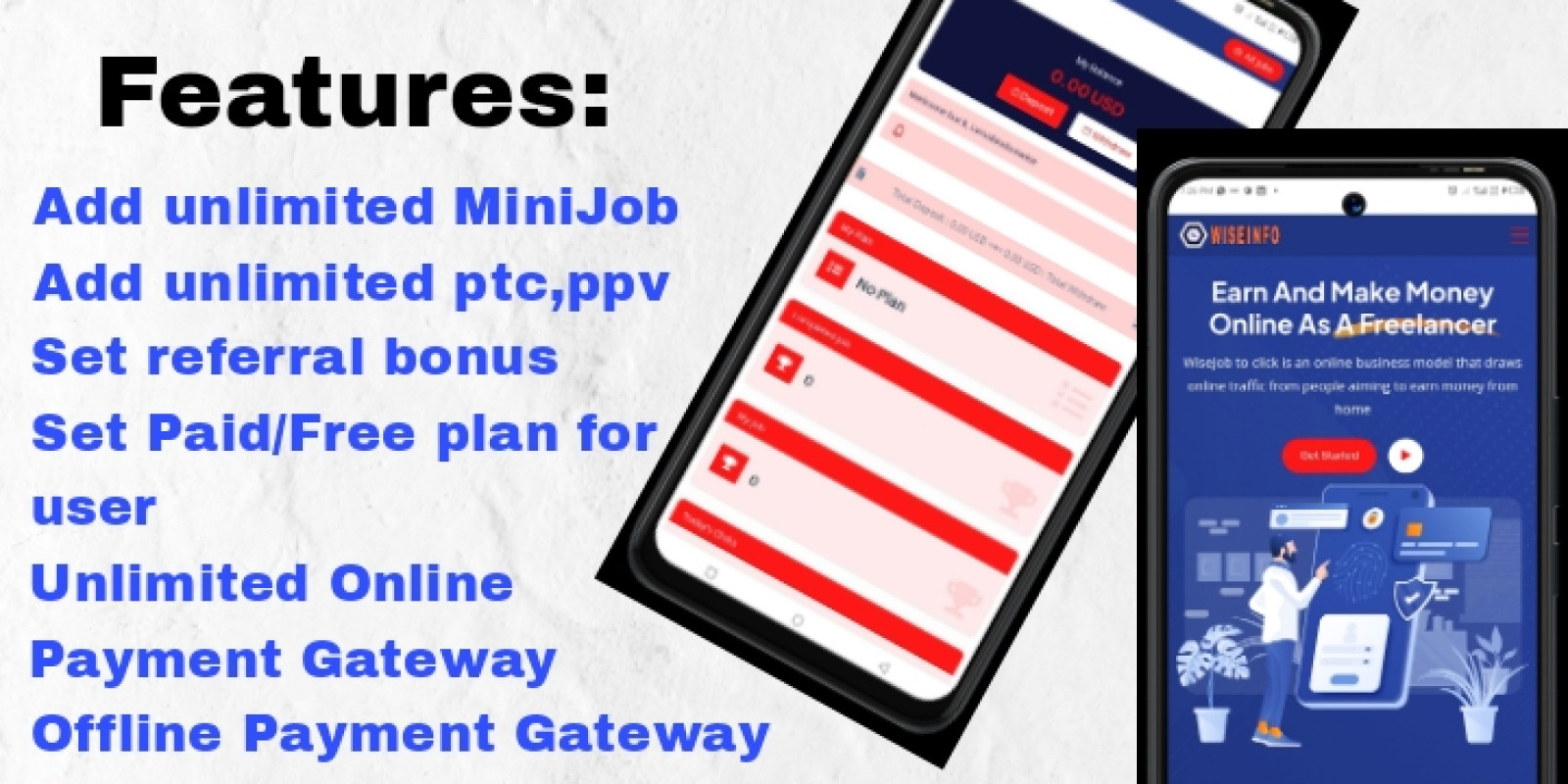 miniJobPTC - PHP Script by Iamabiodunwise | Codester