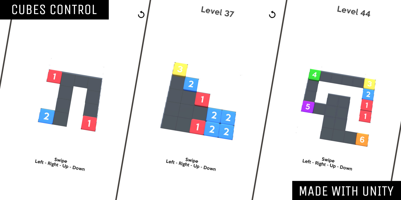 Cubes Control - Unity Source Code by AdeniGames | Codester