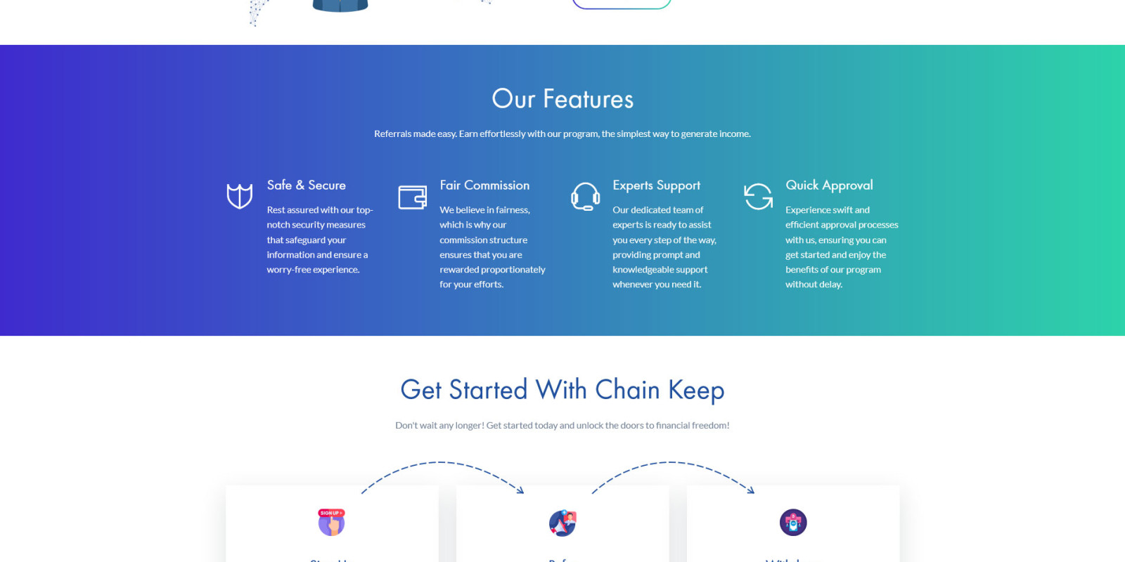 Chainkeep MLM PHP Script by Alleria | Codester
