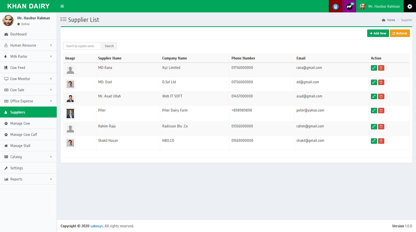 Dairy Farm Management Software by Wasi150198 | Codester